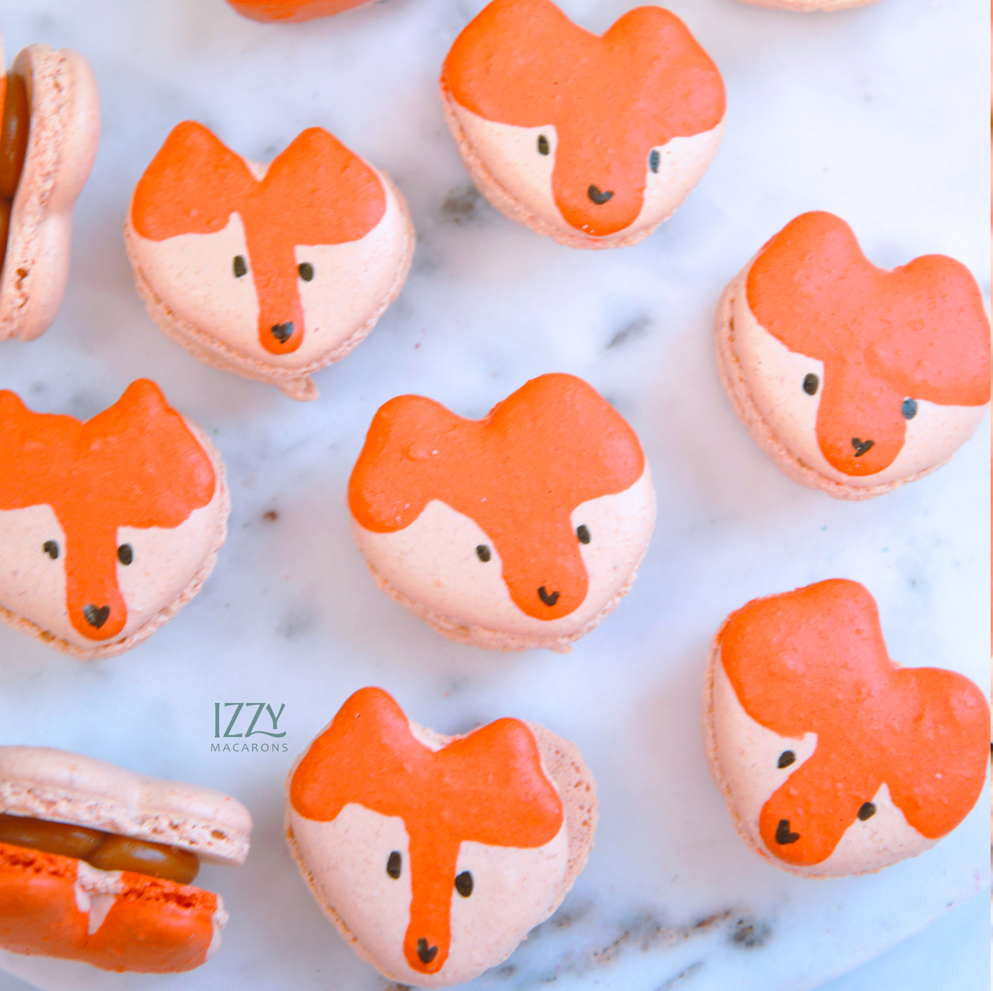 Fox Macarons – Izzy Macarons