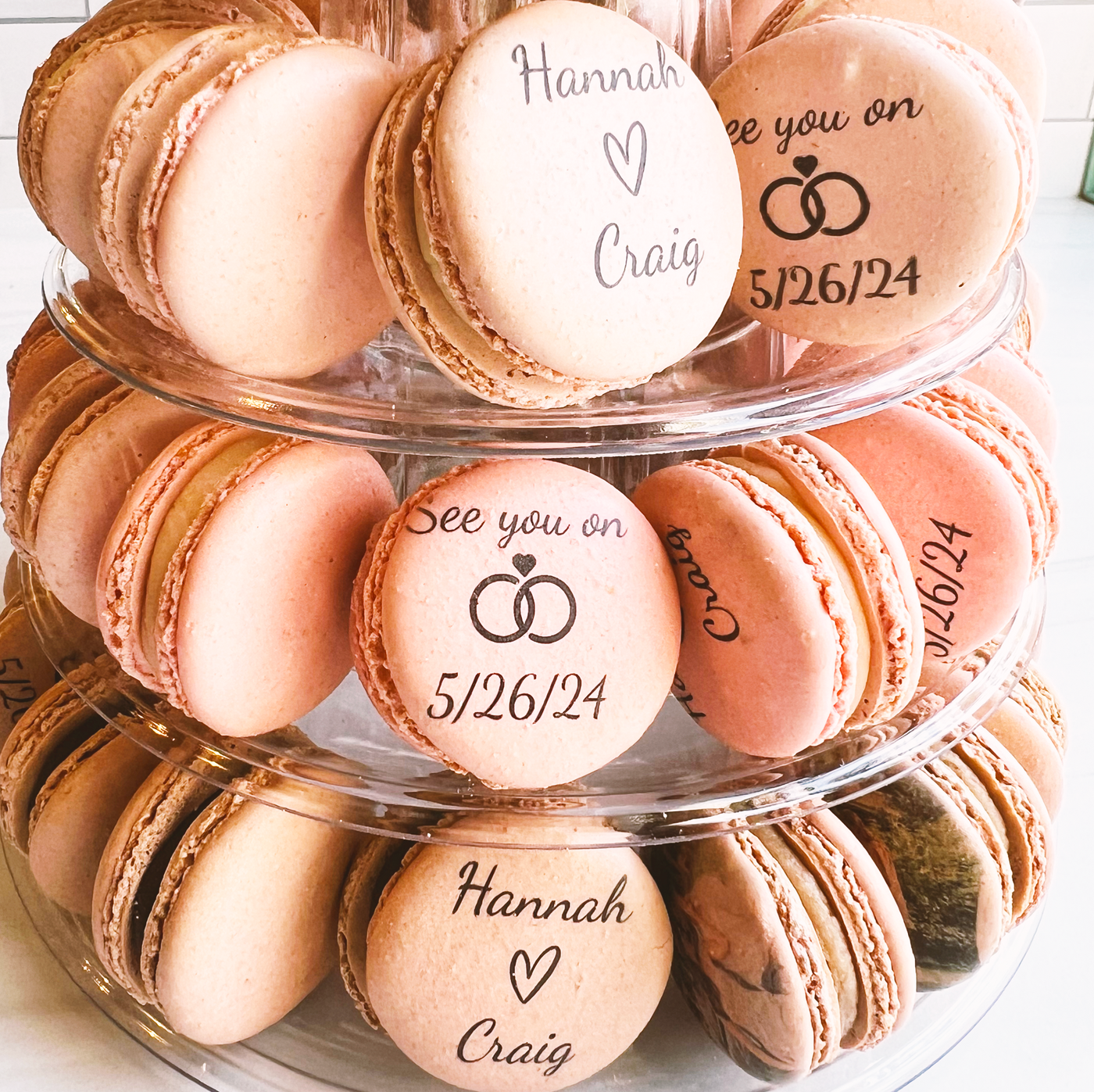 French Macarons Tower French Macarons Tower French Macarons Tower Fren ...